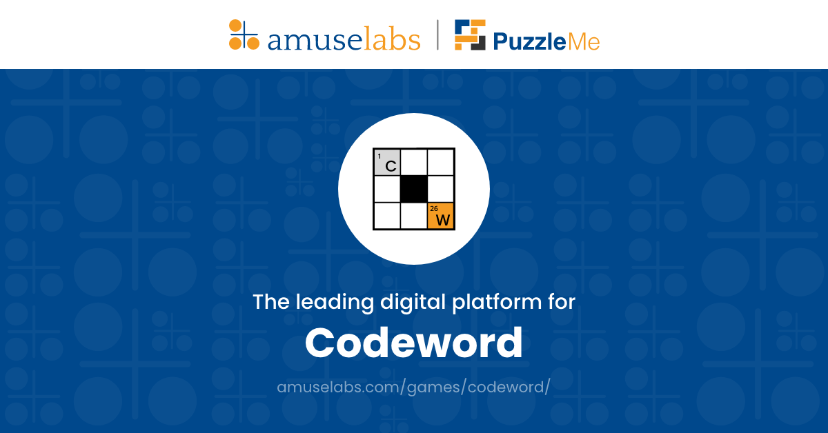 Codeword | Create and share Codeword games with PuzzleMe