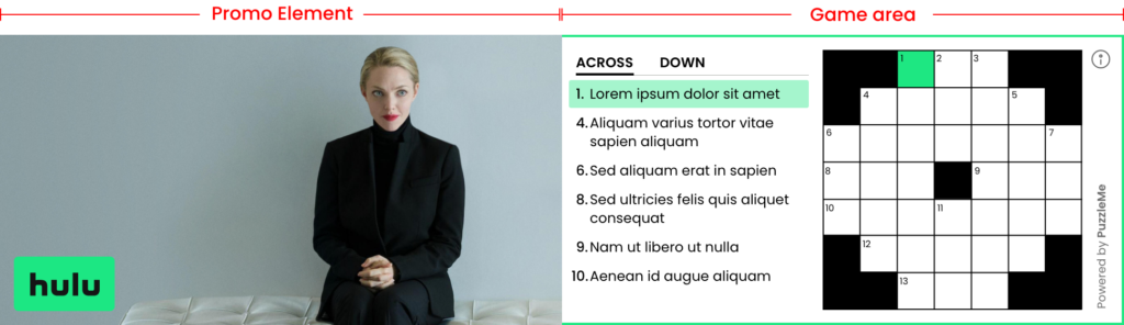 Innovative advertising with puzzles & games for brands.