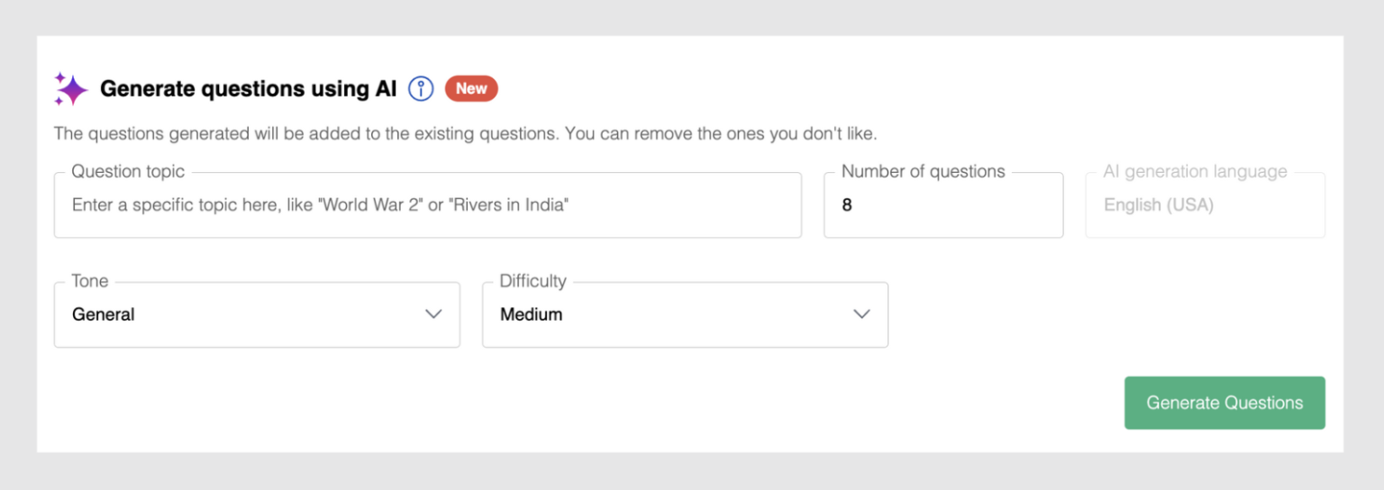 Craft Interactive Quizzes | Create Quiz Online | Amuse Labs